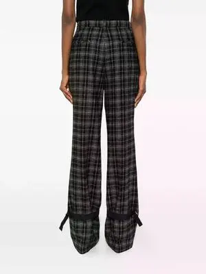 Pinko Lucita Plaid Trousers