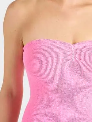 Hunza G Coverage Brooke One Piece Swimsuit - Bubblegum
