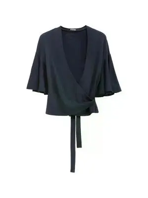 Jacquemus V Neck Blouses