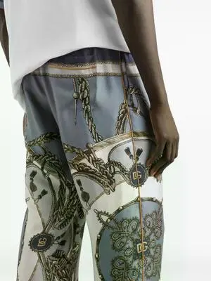 Dolce & Gabbana Print-detail Trousers