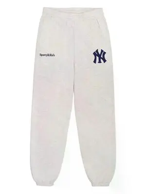 SPORTY & RICH Logo-embroidered Track Pants