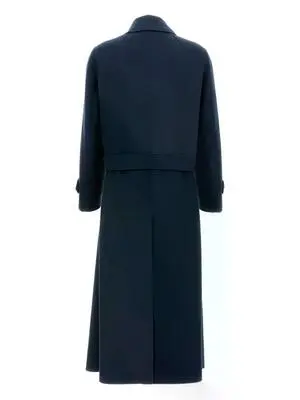 Max Mara Wool Belted Double-breasted Coat