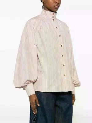 Zimmermann Striped Buttoned Blouse