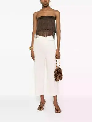 BLESS Dara Fringe Detail Cotton Top