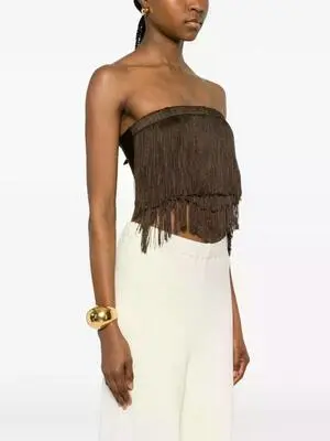 BLESS Dara Fringe Detail Cotton Top