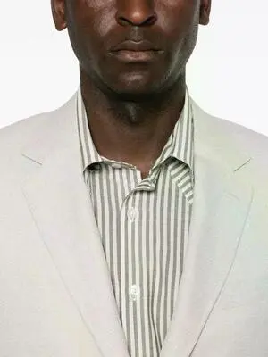 Canali Chest-pocket Blazer - Neutrals