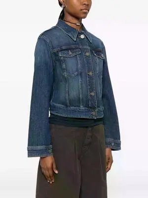 Pinko Ganimede Flap-pocket Jacket - Blue