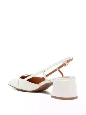 BIBI LOU Buckle-fastening Slingback Sandals - White