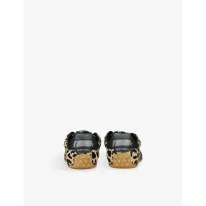 GOLDEN GOOSE Marathon Speed 55671 Exclusive Pony Hair-leather Trainers - Dk.brn Com