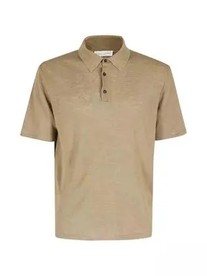 ROBERTO COLLINA Buttoned Polo Shirt