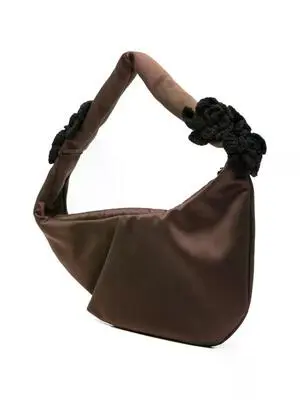Stine Goya Flower Appliqué Shoulder Bag