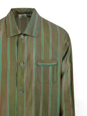 Saint Laurent Striped Pocket Pajama Top
