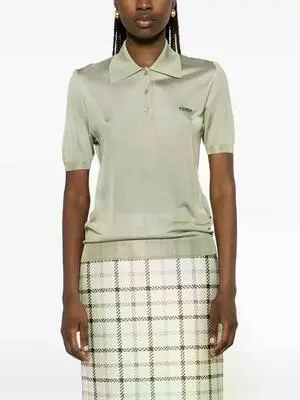 Fendi Button-up Polo Shirt