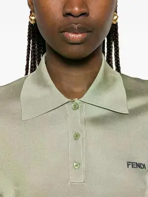 Fendi Button-up Polo Shirt