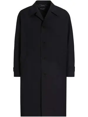 Dolce & Gabbana Single-breasted Coat - Blue