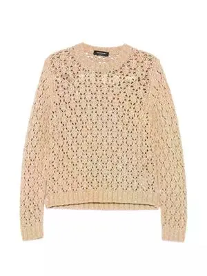Fabiana Filippi Openwork Knit Sweater - Neutrals