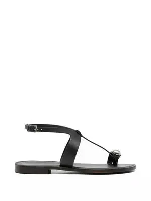 DONNARÌ Buckle-fastening T-strap Sandals