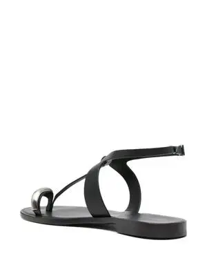 DONNARÌ Buckle-fastening T-strap Sandals