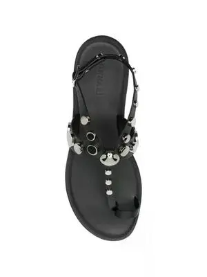 DONNARÌ Studded Flat Sandals
