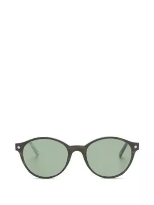 SNOB Cicinin Round-frame Sunglasses - Brown