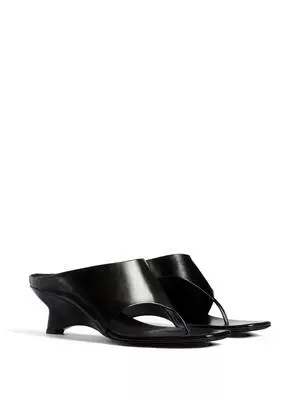 Khaite Marlow Mules - Black