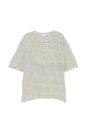 Officine Générale Striped T-shirt - Neutrals