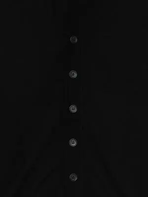 KANGRA Button Cardigan - Black