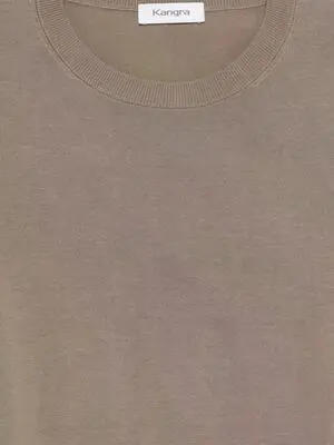 KANGRA Short-sleeve Crew-neck T-shirt - Neutrals