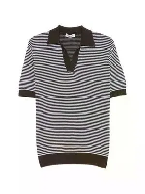 KANGRA Striped T-shirt - Brown