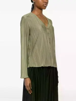 SAMSOE SAMSOE Pleated Buttoned Shirt