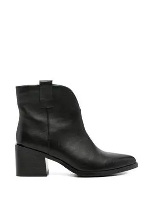 LINDA BAUMANN Pointed-toe Ankle Boots