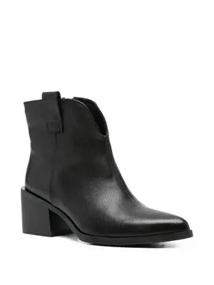LINDA BAUMANN Pointed-toe Ankle Boots