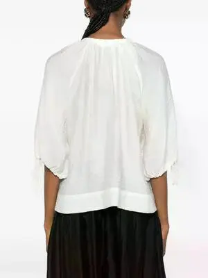 SAMSOE SAMSOE Samateran Tie-neckline Blouse