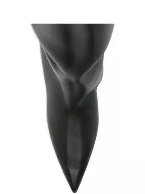 JIL SANDER Leather Knee-high Boots - Black