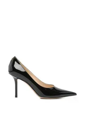 JIMMY CHOO Love Leather Pumps - Black