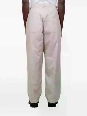 Universal Works Duke Pleated Trousers - Neutrals