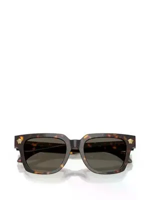 Versace Square Sunglasses - Brown
