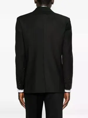 Patrizia Pepe Embellished Double-breasted Blazer