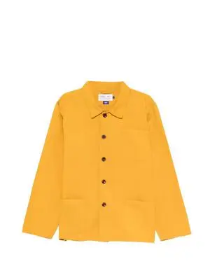USKEES Chest-pocket Shirt Jacket - Yellow