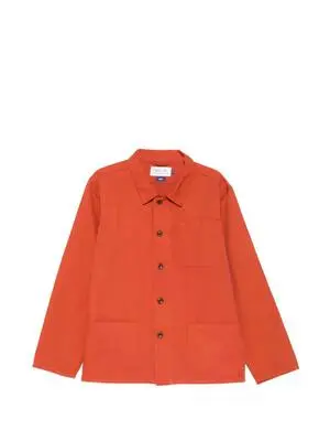 USKEES Chest-pocket Shirt Jacket - Orange