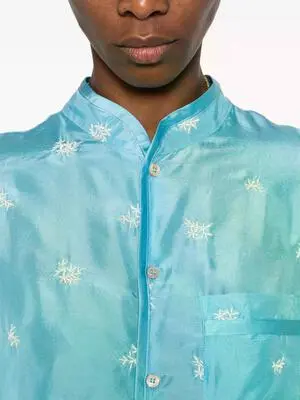 FORTE_FORTE Floral Shirt - Blue