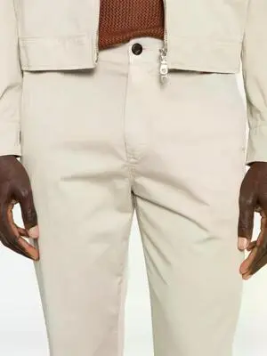 Eleventy Button Trousers - Neutrals