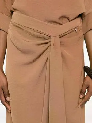 PHILIA LOFT Knot Midi Skirt