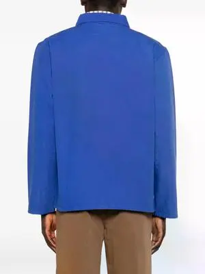 USKEES Patch-pocket Shirt Jacket - Blue