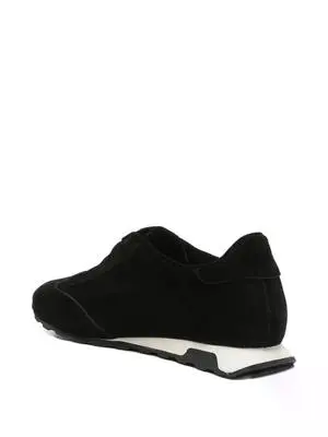 ADRIANNA FERETTI Suede Lace-up Sneakers - Black