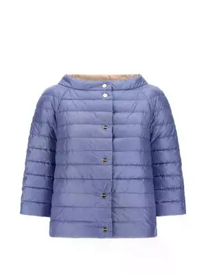Herno Reversible Cape - Blue
