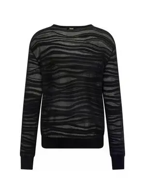 Herno Striped Round-neck Sweater