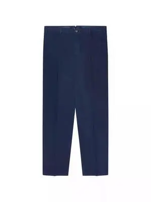 SLOWEAR Pleated Tapered Trousers