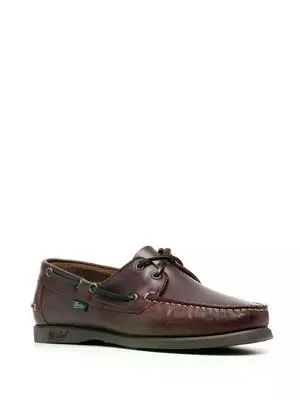 Paraboot Leather Boat Shoes