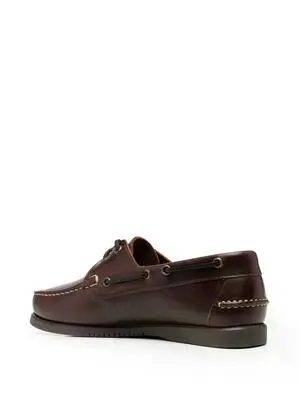 Paraboot Leather Boat Shoes
